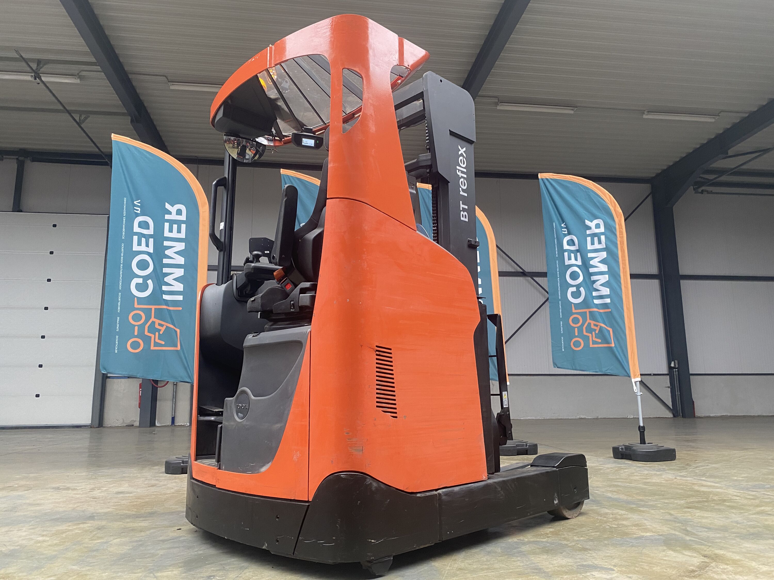 Tweedehands TOYOTA BT Reflex RRE160H Reachtruck 2017 – 1600 kg, 5400 mm ...